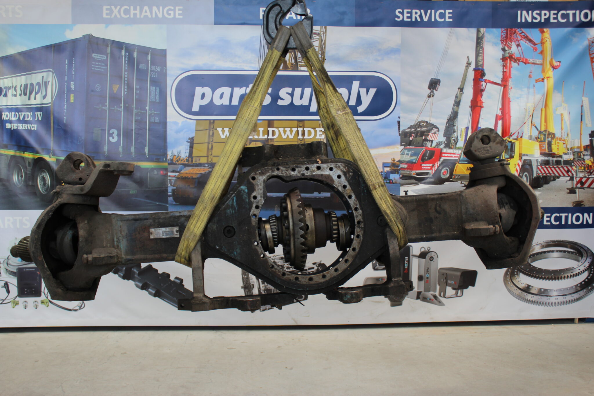 Kessler axle 71.7306.3e - New & Reconditioned Crane Parts